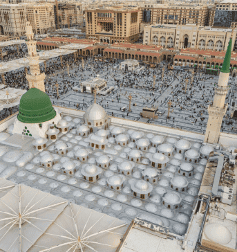 15 Important places/areas inside Masjid Nabawi | Complete Interior ...