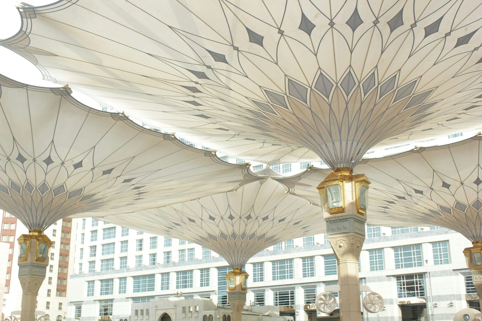 Masjid al Nabawi Umbrella Opening and Closing Timings (Updated 2025 ...
